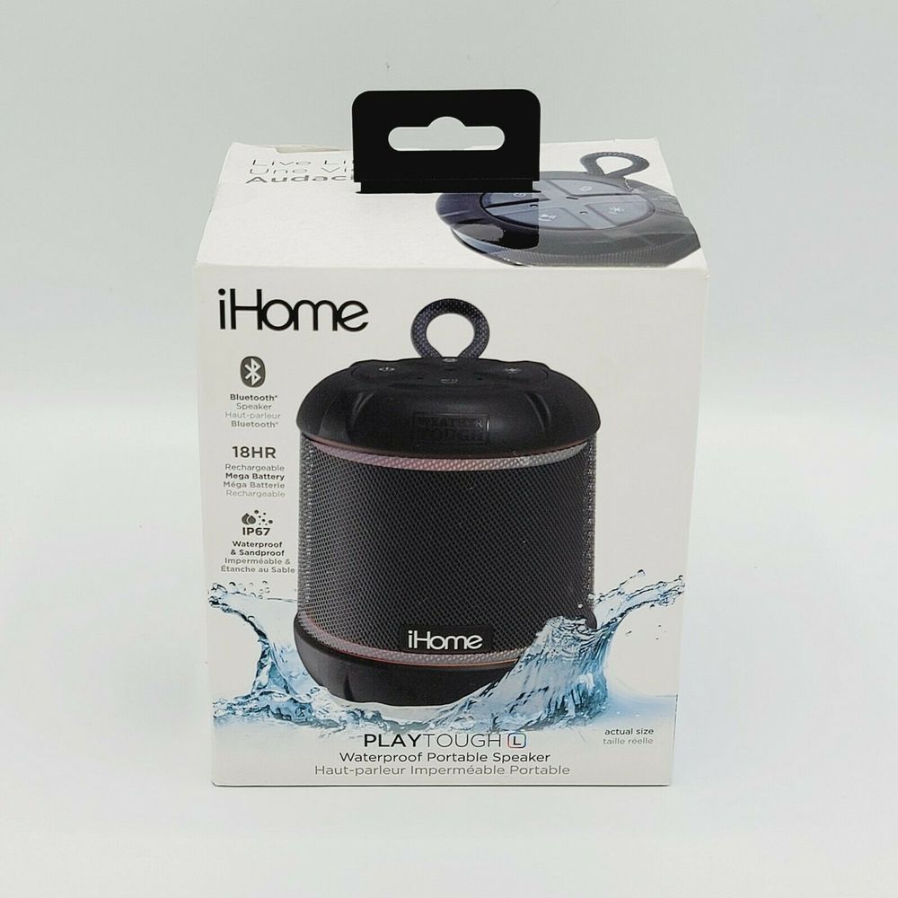 Parlante IHOME IBT155BX con Luces Bluetooth - Puntos Outlet